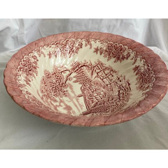 Churchill | Kitchen | Churchill England Red Transferware Scenic Serving ...